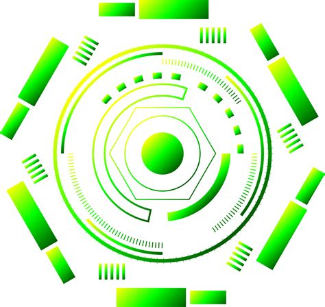 Tech Circle Technology Network Digital Science Icon Element Graphic Design Illustration PNG