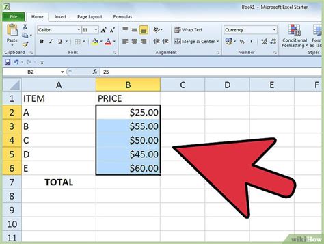 Cómo sumar en Excel pasos con fotos wikiHow