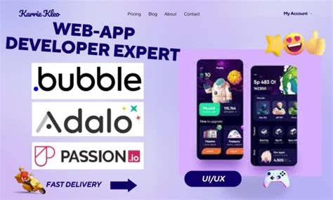 Do Bubble Web App Developer Restaurant Bubble Io Tele Medicine Mobile