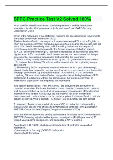 Sfpc Practice Test V2 Solved 100 Sfpc Stuvia Us