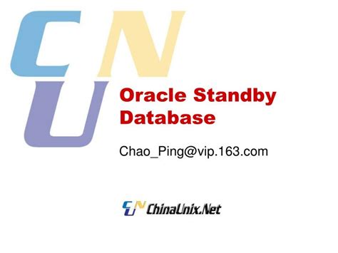 Ppt Oracle Standby Database Powerpoint Presentation Free Download