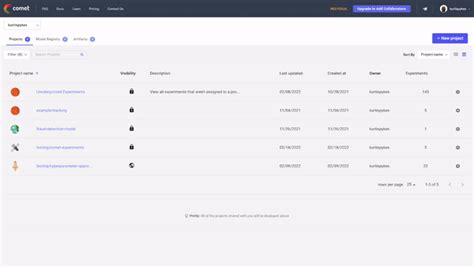 Tracking Artifacts With Comet Ml Comet