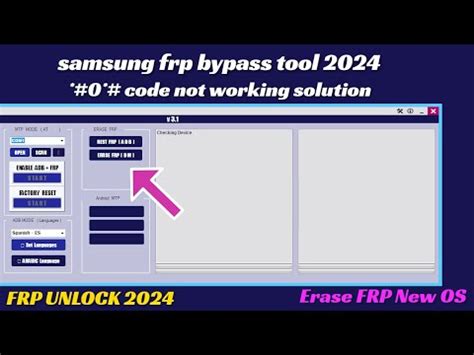 SAMSUNG FRP ENABLE ADB TOOL V19 SAMSUNG FRP BYPASS 2024 Erase FRP New OS MTP EDL ADB MODE