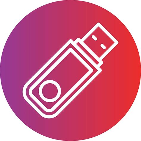 Premium Vector Vector Design USB Flash Drive Icon Style