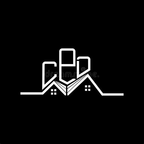 Cpd Real State Logo Design Cpd Simple And Modern Logo Cpd Stock Vector Illustration Of