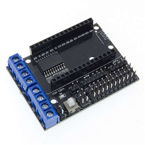 Nodemcu Motor Shield Board L293d For Esp 12e From Esp8266 Esp 12e Kit