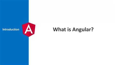 Angular Introduction Babes PPT