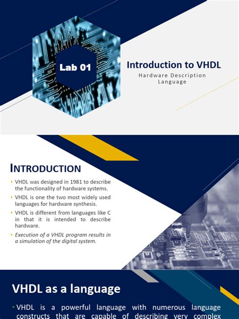 Lab01 Introduction To Vhdl Pdf Vhdl Data Type