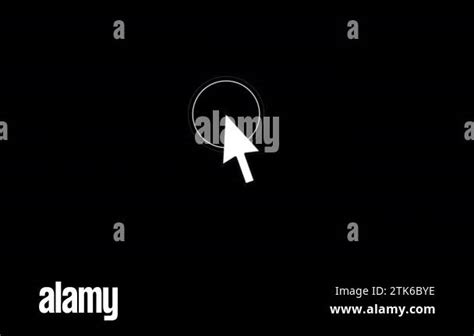 Mouse Click Computer Mouse Animated Symbol Of Arrow Cursor Animation Of A Computer Pointer