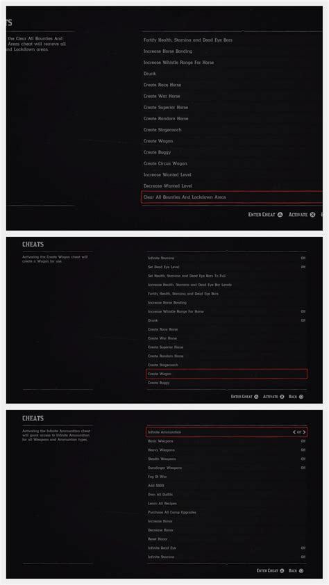 Red Dead Redemption 2 Cheat Code List And How To Unlock Them
