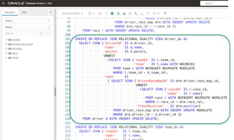 Oracle Database 23c Json Relational Duality Views Rest Apis