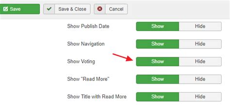 How To Enable Voting In Joomla