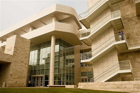 getty center symmetry geometry center photo background and picture for