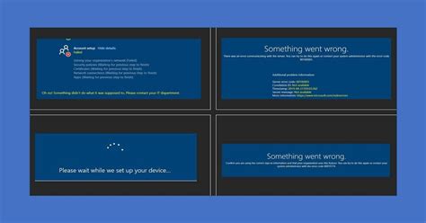 Hybrid Domain Join Stuck On Please Wait While We Set Up Your Device Intune