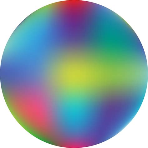 Premium Vector Abstract Background With A Coloured Sphere Gradient Vector Illustration