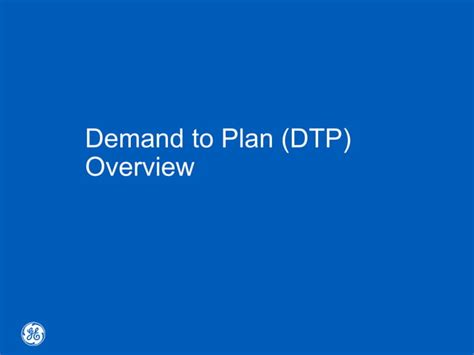 241802936 Oracle Demand To Plan Overviewpptx