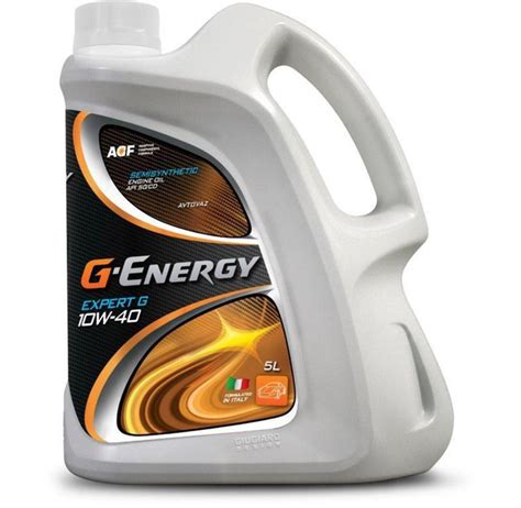 Масло моторное G-Energy 10W-40 Полусинтетическое - купить в интернет ...