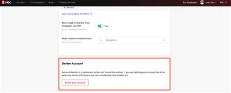 User Guide How To Delete Your Account ITviec Blog
