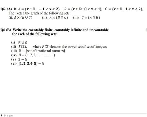 Solved Q A If A X E R Chegg Com