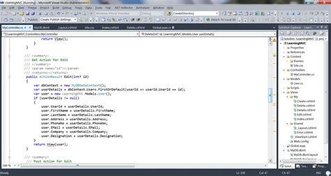Creating Mvc Application And Perform Crud Operations Using Linq To Sql