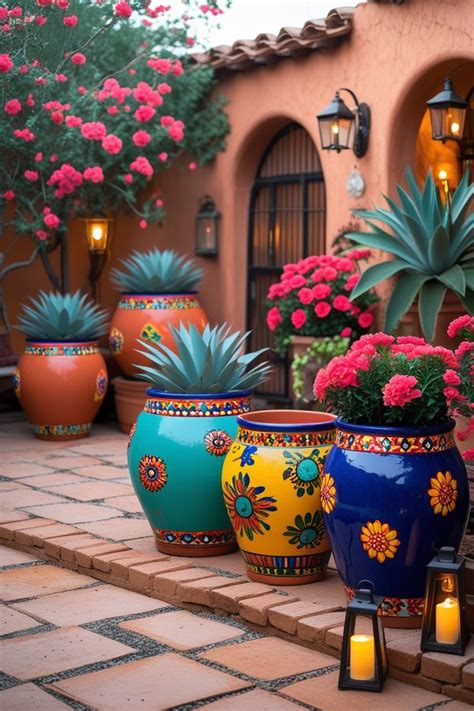 Mexican Hacienda Pool And Patio Ideas Nel 2025 Arredamento Giardino Esterno Idee Decorazioni