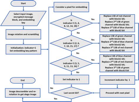 Flowchart For The Embedding Algorithm Download Scientific Diagram