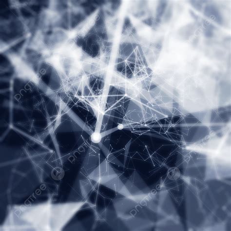 Abstract Network Connection Background Digital Dna Structure Photo And