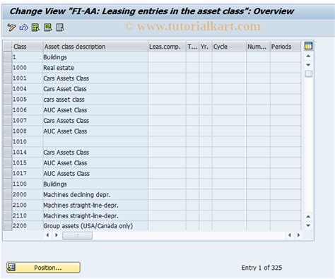 AO SAP Tcode Add To Leasing Entries