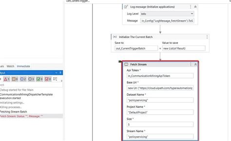 Fetch Stream Acitivity Uipath For Communication Mining Not Working Something Else Uipath