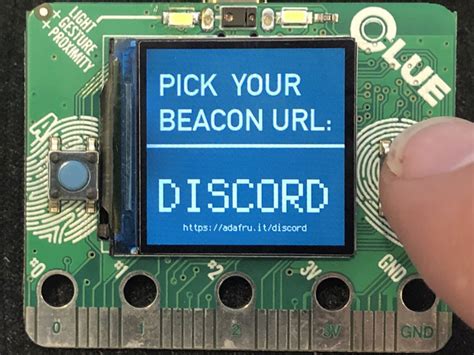 Clue Beacon Circuitpython Ble Advertising Beacons Adafruit Learning