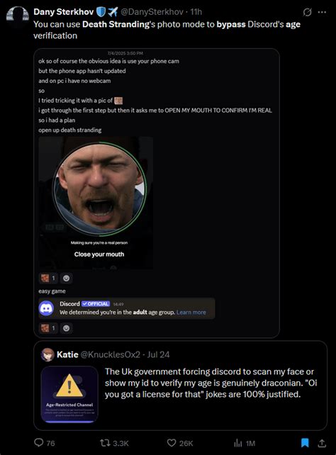 You Can Use Death Strandings Photo Mode To Bypass Discords Age