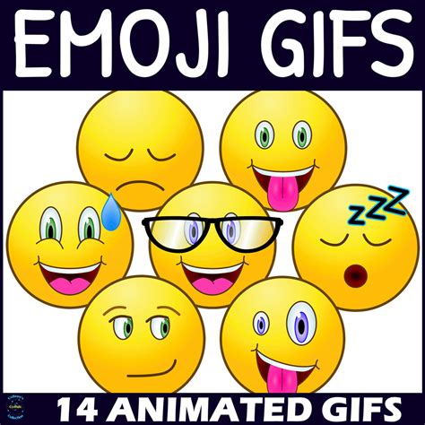 Emoji S Emotions Animated Clip Art Set 9