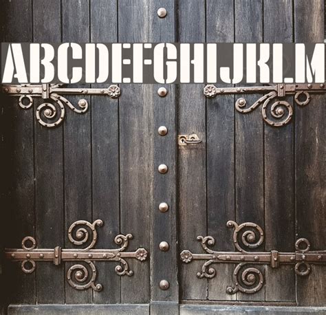 Bluefish STENCIL DEMO Font FFonts Net