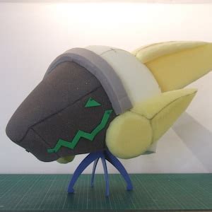 Protogen Fursuit Head Base Template Diy Foam Cosplay Pattern Digital