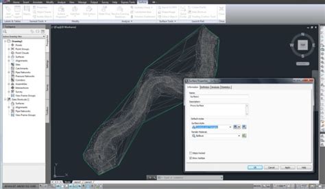 Insert Coordinates Make Alignments Profile And Surface By