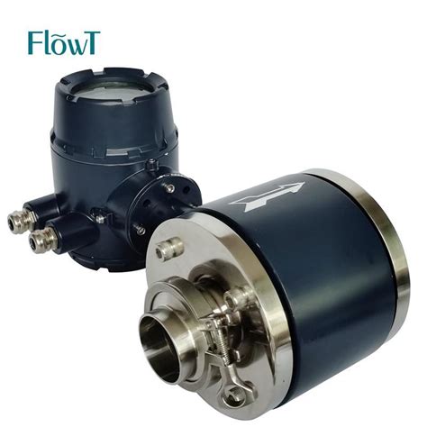 LCD Display Clamp On Sensor Digital Output Electromagnetic Flow Meter For Industry Meter And