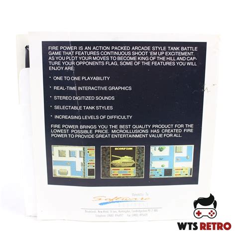 Fire Power C64 Disk Inkl Omslag