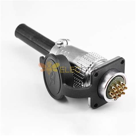 Elecbee Tp24 10 Pin Aviation Connector Female Male Connector Solder Cup