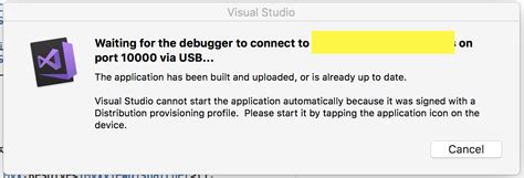 Xamarin Ios Debugging App Launched By Push Notification In Xamarin