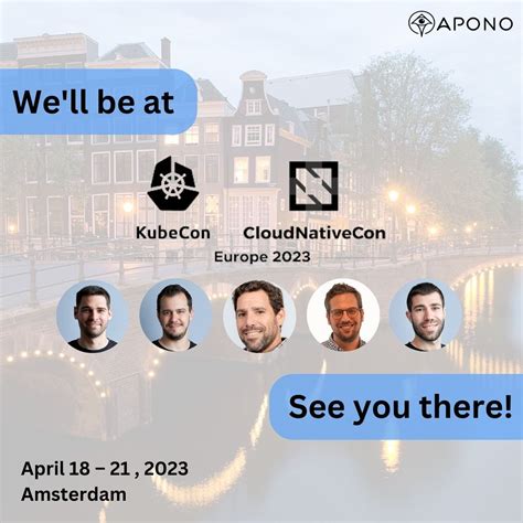 kubecon cloudnativecon kubeconamsterdam2023 devops k8s apono