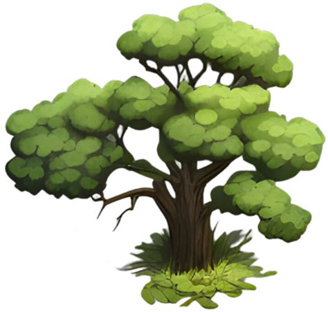 Tree Illustration Generative AI 33258861 PNG