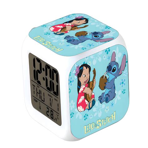 Lilo And Stitch Alarm Clock Alien Shopping