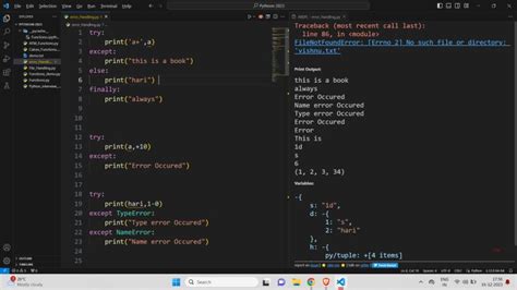 hari kumar nissankarao on linkedin task 25 practice error handling and