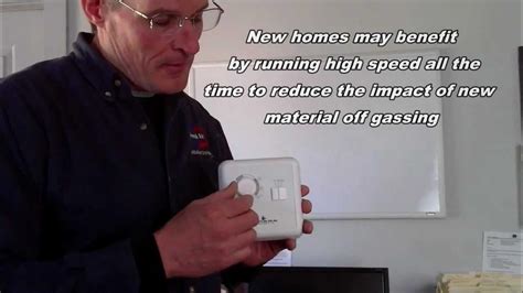 Venmar Constructo Controller Instructions Youtube