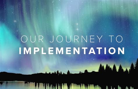 our journey to implementation