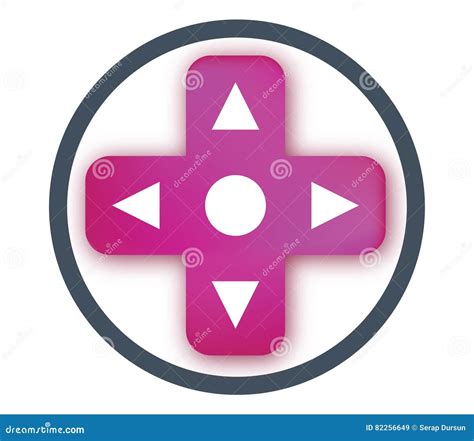 Game Controller Button Stock Illustration Illustration Of Electronics