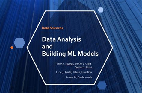 perform data analysis and build machine learning models by