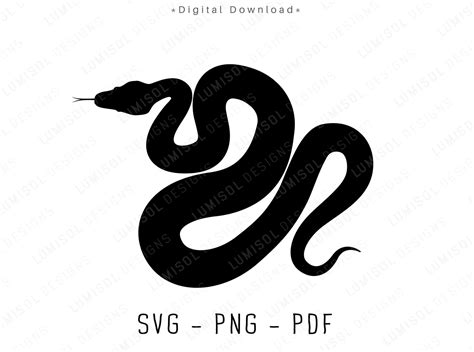 Snake Svg Python Silhouette Cut Files Realistic Snake Idea For Tattoo