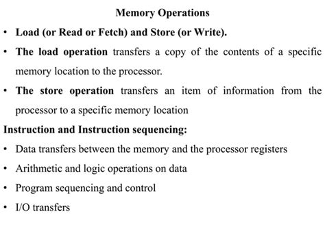 Basic Structure Of Computers Functional Units Basic Operational Concepts Bus Structure