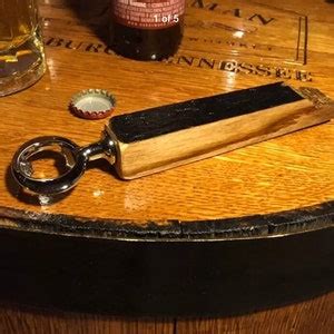 Bourbon Whisky Barrel Wood Stave Bottle Opener Blantons Beam Makers Mark Jack Daniels Woodford